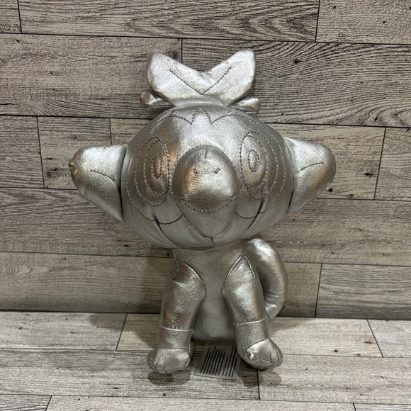 Pokemon | Art | Pokemon Grookey Silver Metallic Monkey Art Sculpture ...